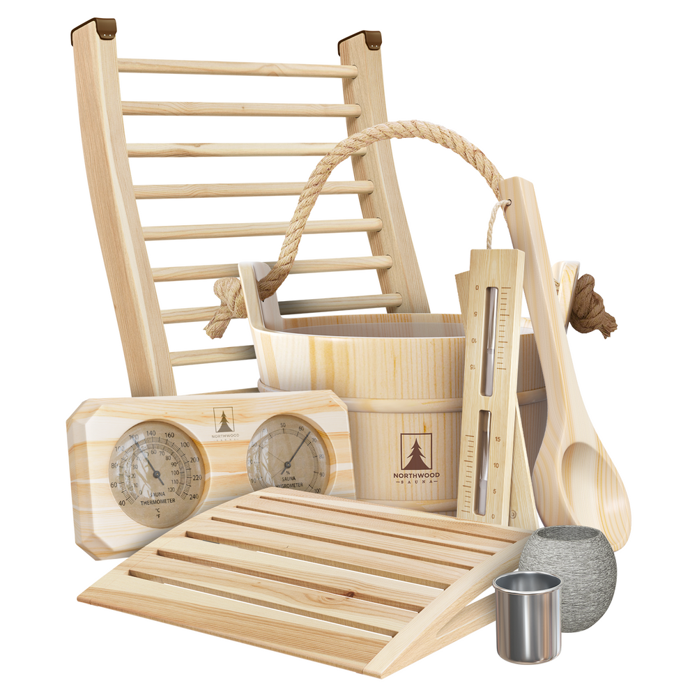 Sauna Accessories Set (Complete) | Northwood Sauna®